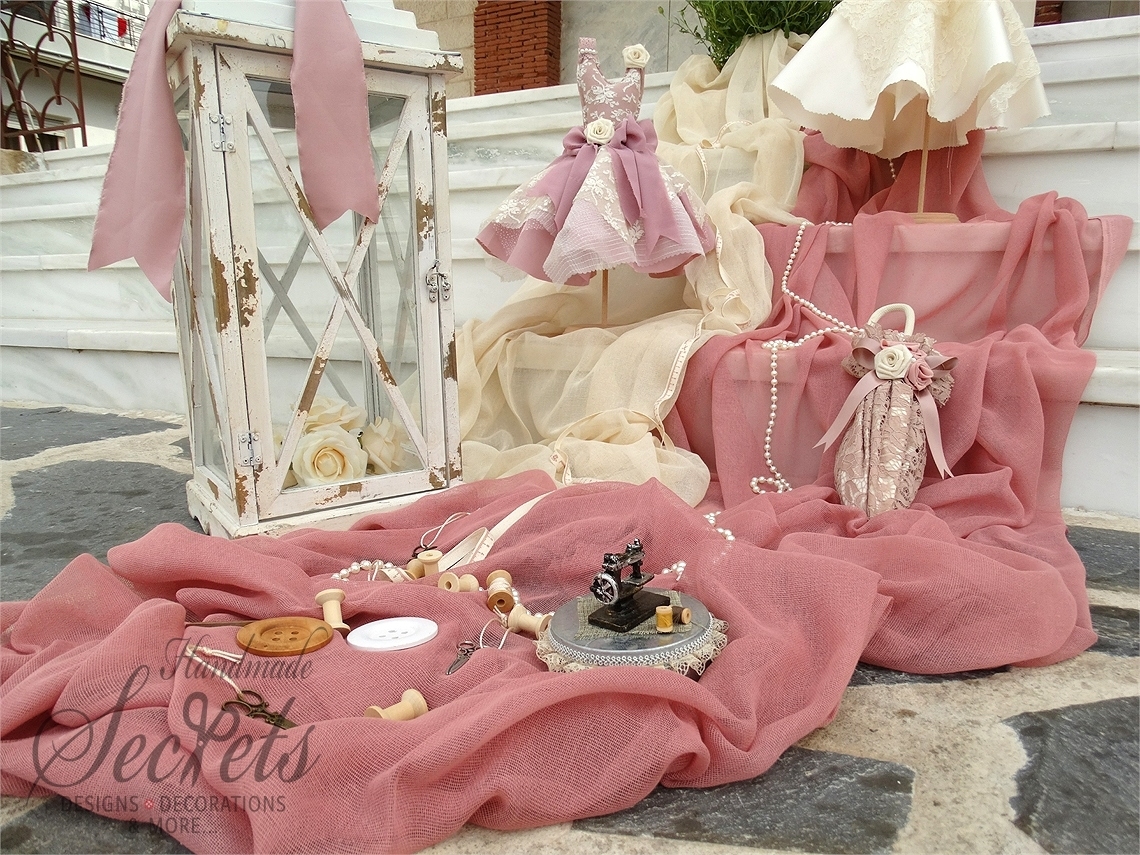 στολισμός βάπτισης vintage, Anna's Secret
