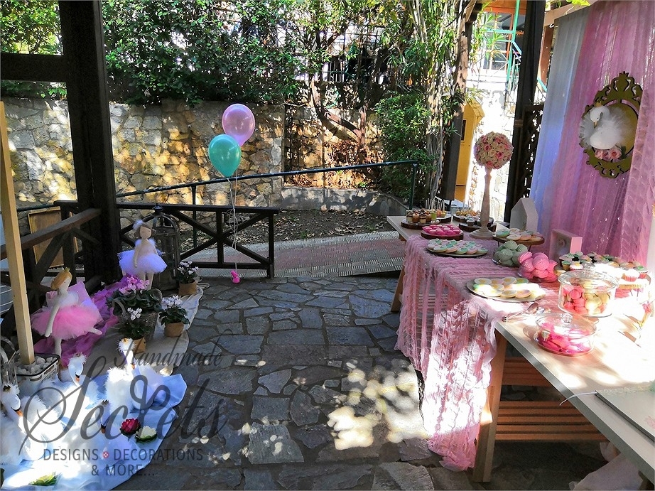 στολισμός βάπτισης με θέμα την λίμνη των κύκνων, διακόσμηση για βάπτιση ...
