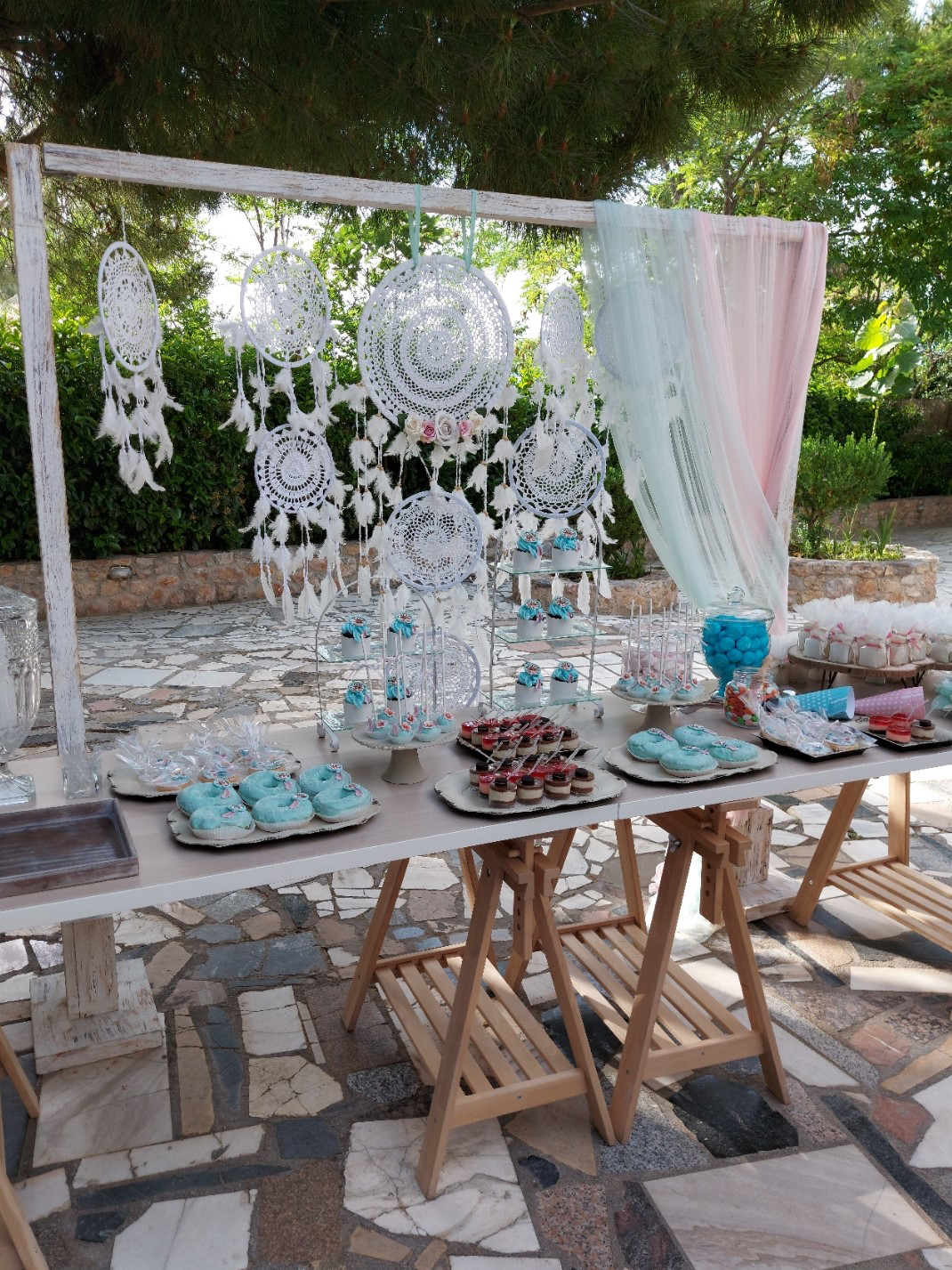 στολισμός βάπτισης με θέμα την ονειροπαγίδα, Anna's Secret