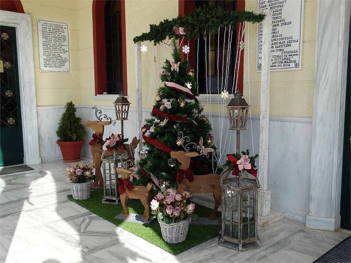 στολισμός εκκλησίας, διακόσμηση βάφτισης για Χριστούγεννα, Anna's Secret