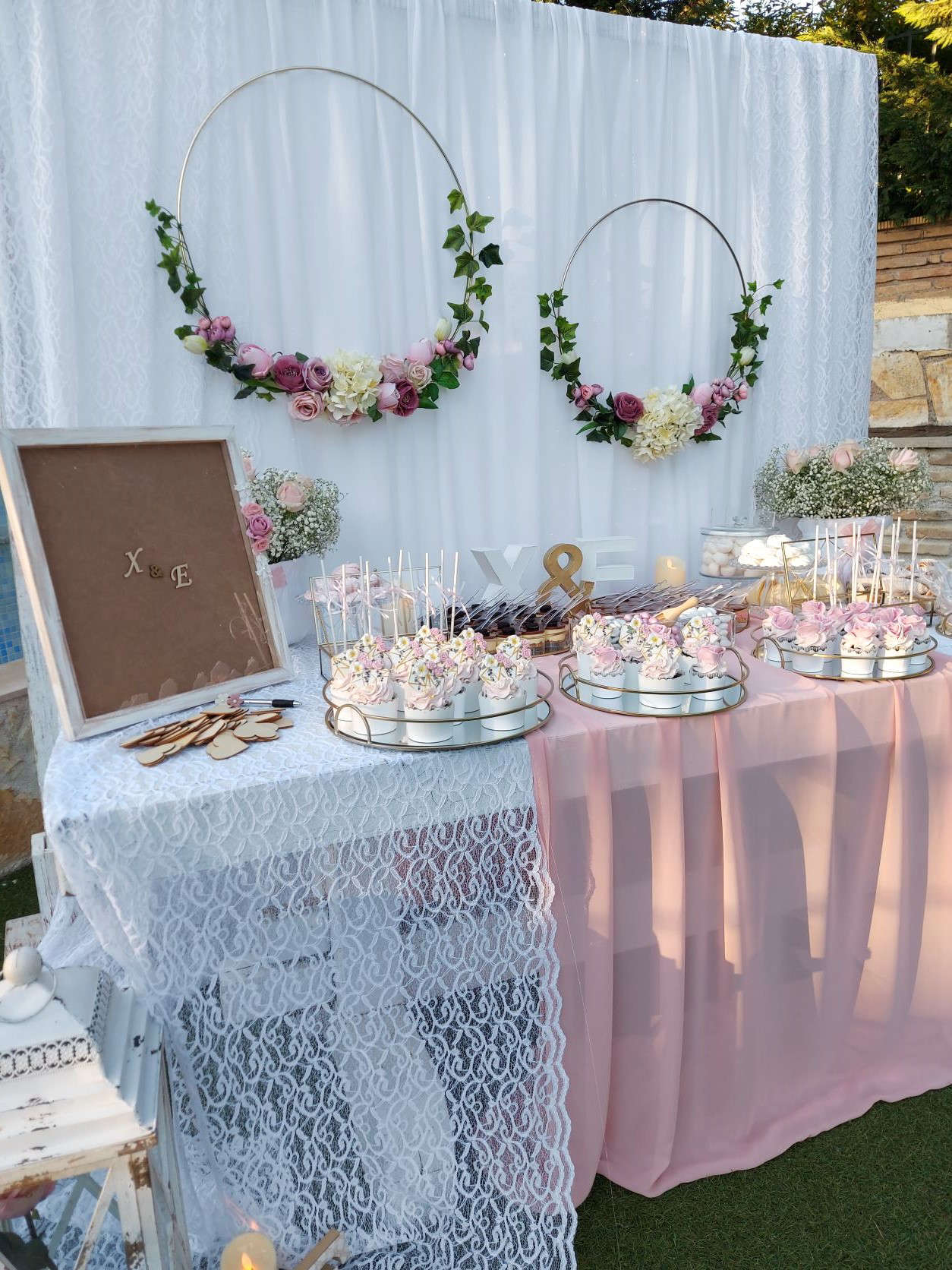 Εντυπωσιακός vintage στολισμός γάμου και candy bar, Anna's Secret