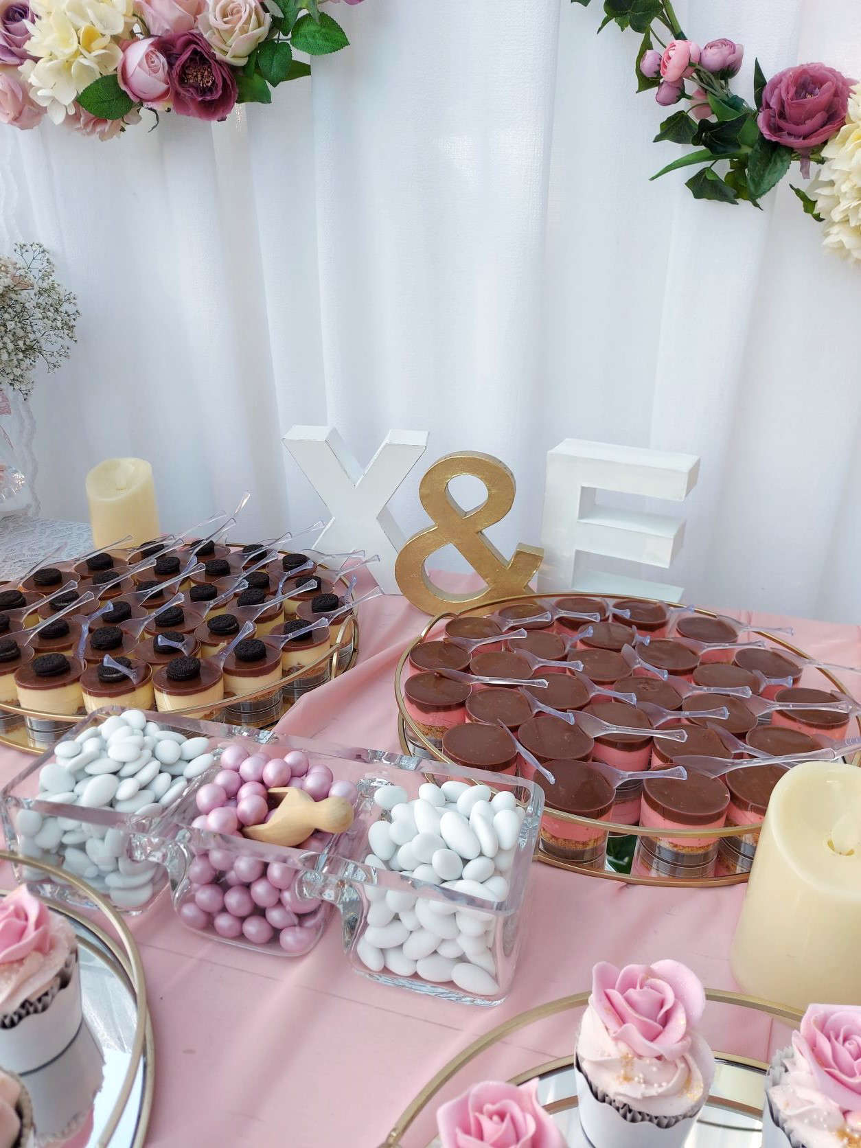Εντυπωσιακός vintage στολισμός γάμου και candy bar, annassecret ...