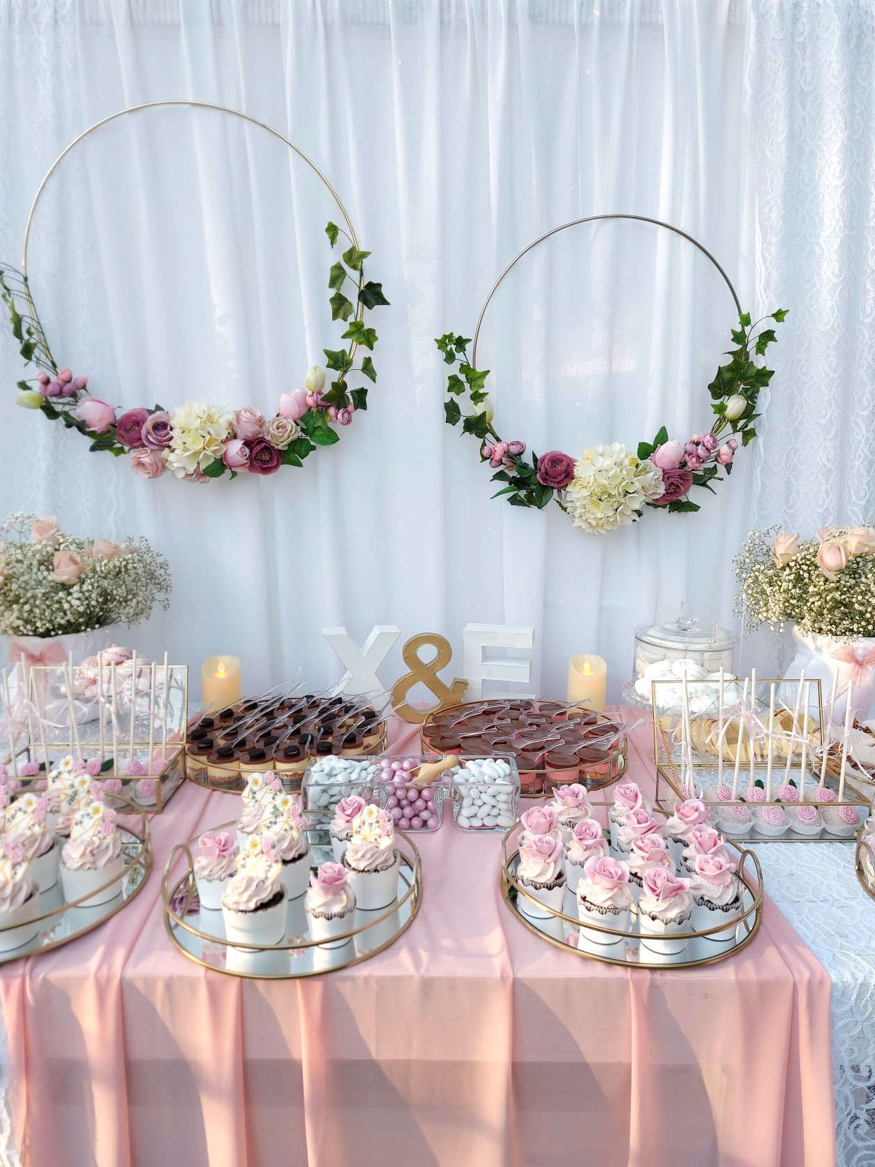 Εντυπωσιακός vintage στολισμός γάμου και candy bar, Anna's Secret