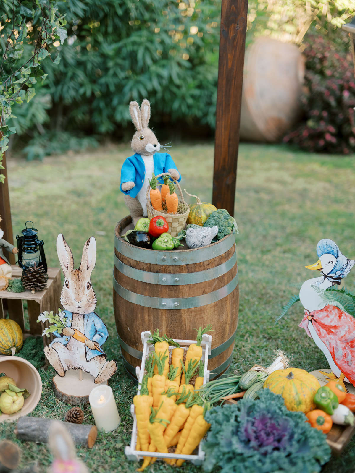 στολισμός βάπτισης με θέμα Peter rabbit λαγό, βάπτιση, βαφτίσια ...