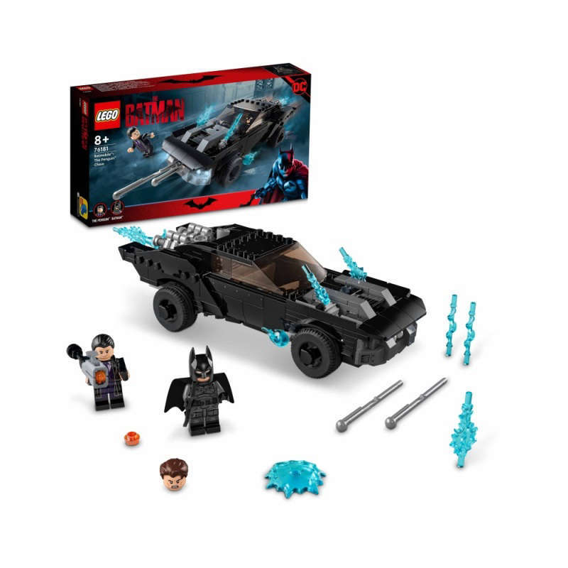 λαμπάδα πασχαλινή με παιχνίδι LEGO Super Heroes Batmobile, The Penguin ...