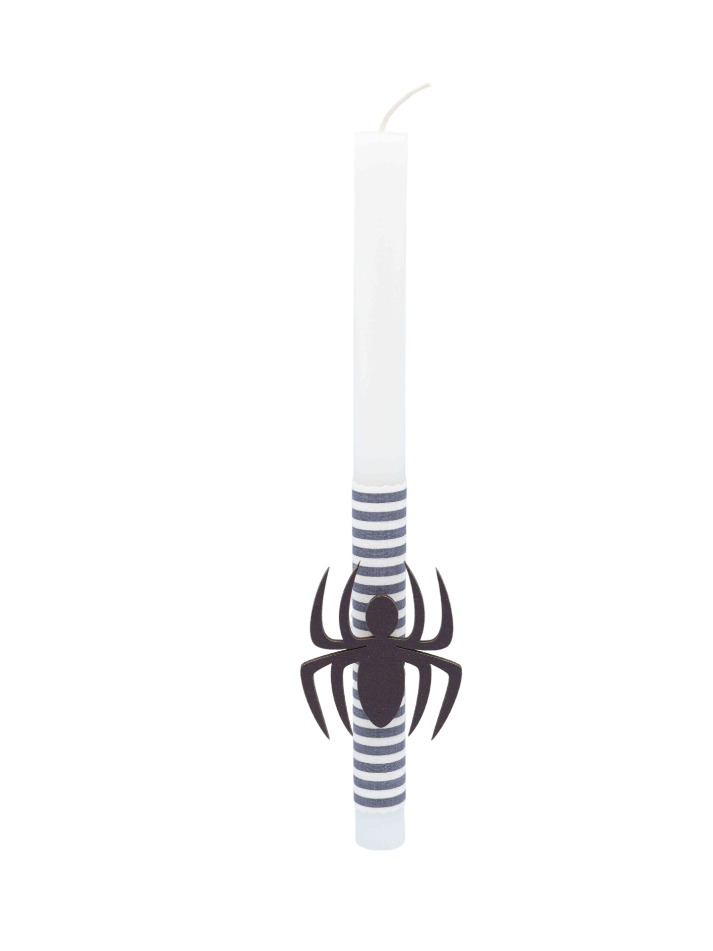 Πασχαλινή λαμπάδα Spiderman με αρωματικό κερί & ξύλινο μαγνητάκι το ...
